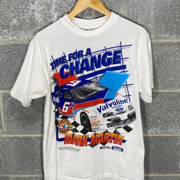 Pin_Eve | Tops | Mark Martin Time For A Change Nascar Racing Tshirt ...